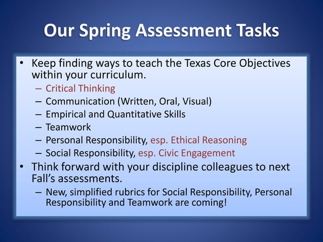 2017 Spring Assessment Update | PPT