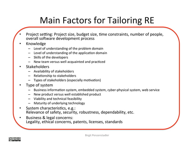 Requirements Engineering - Scaling RE & Requirements Refinement | PPT