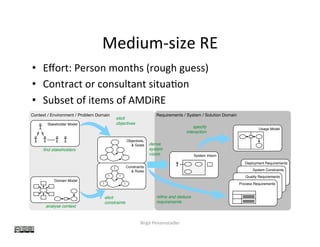 Requirements Engineering - Scaling RE & Requirements Refinement | PPT