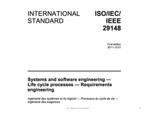 Requirements Engineering - Frameworks & Standards | PDF | Computer ...