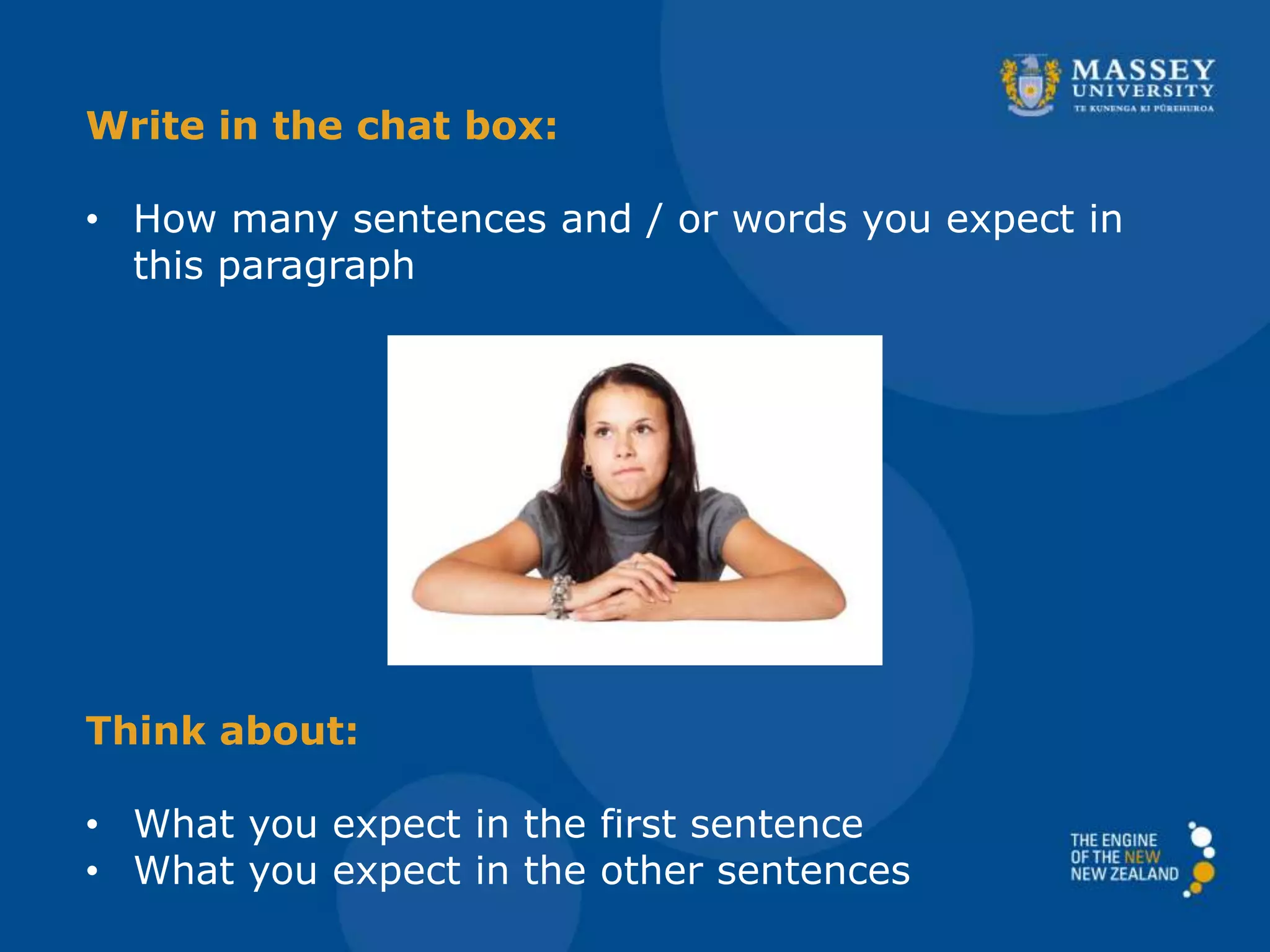 Paragraph writing | PPTX