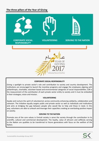 2017 The Year of Giving | PDF