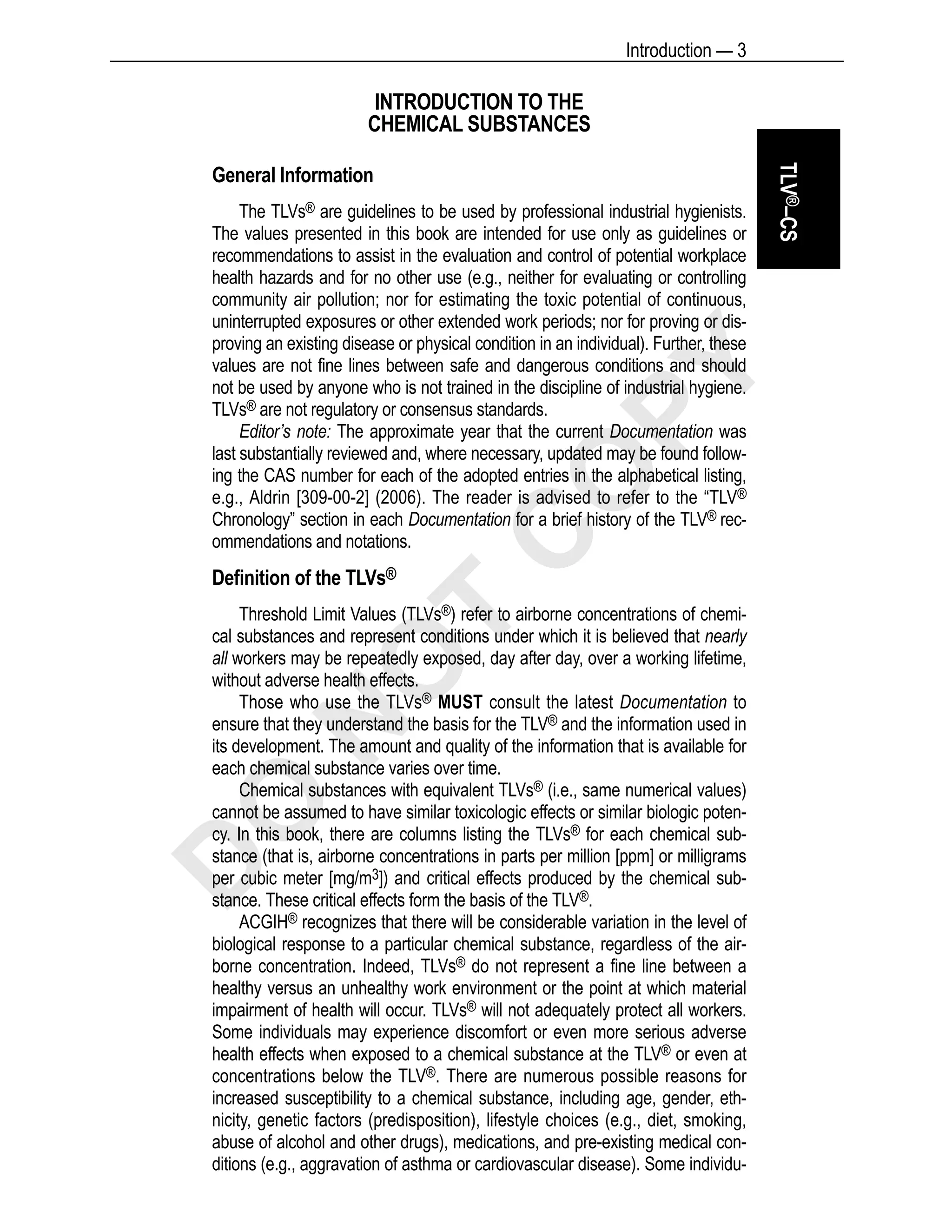 2017 TLVs and BEIs Book.pdf | Chemistry | Science