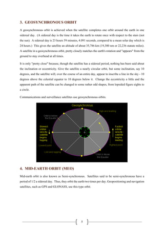 2017 Types Of Orbits Brief Explanation | PDF