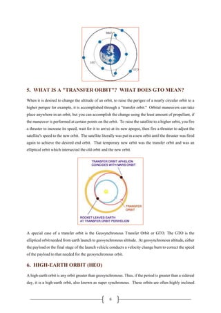 2017 Types Of Orbits Brief Explanation | PDF