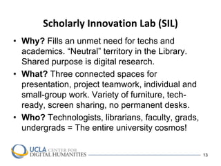 At the Center of Academic Innovation: Two Examples from UCLA | PPT