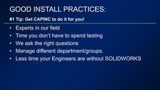 Tips For A Successful SOLIDWORKS Upgrade - 2017 | PPT