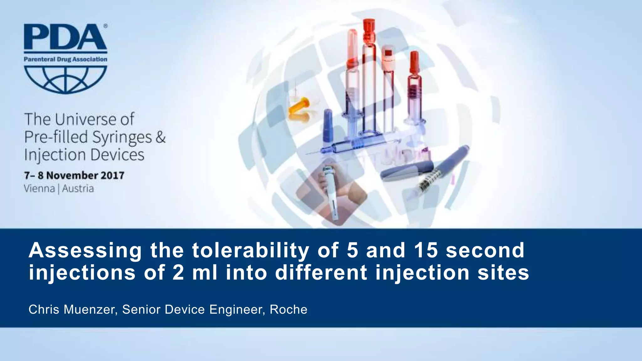 Assessing the tolerability of 5 and 15 second injections of 2 ml into ...
