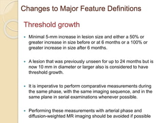 2017 version of li rads for ct and mr | PPT