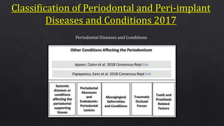 2017 WORLD WORKSHOP - A new classification scheme for periodontal and ...