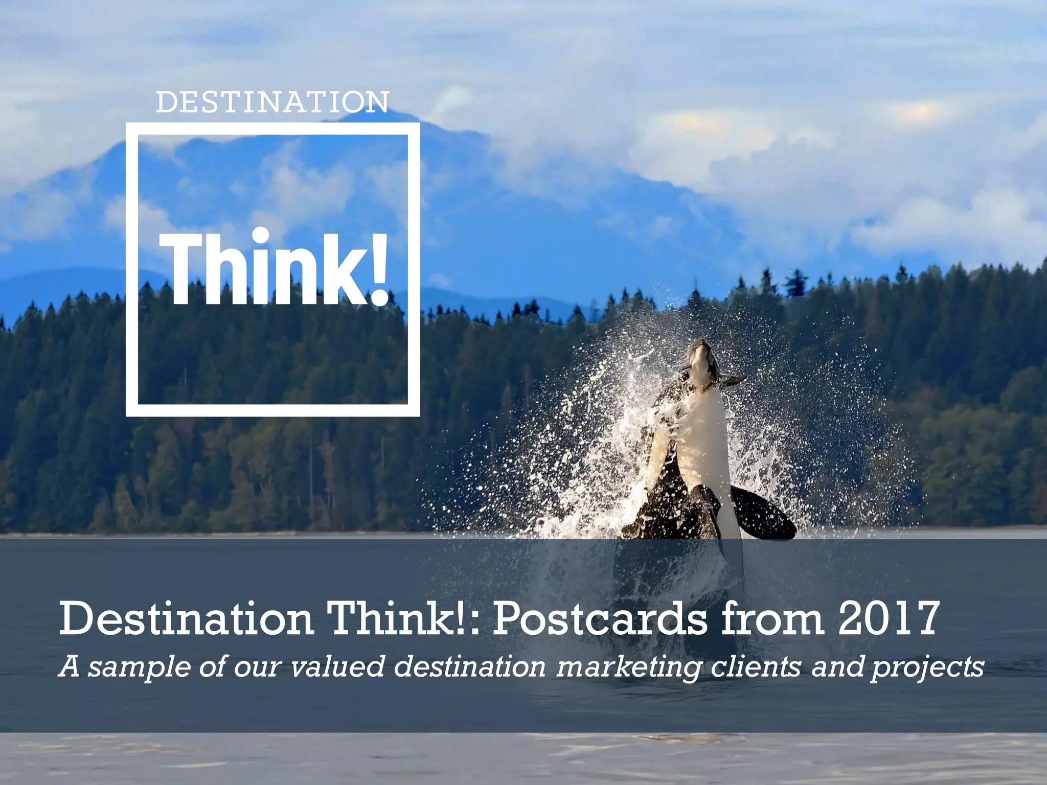 Destination Think!: Postcards from 2017 | PDF