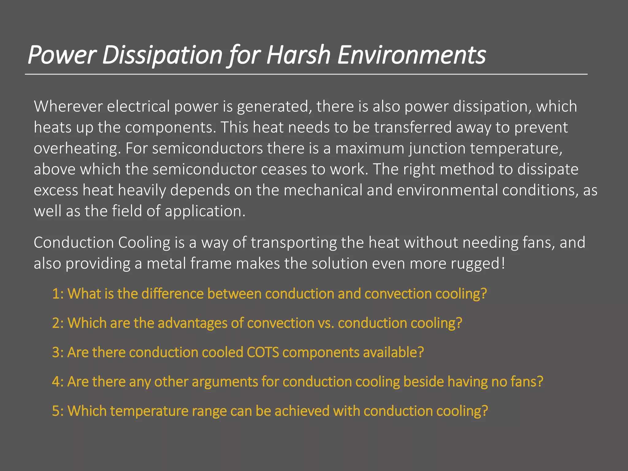 5 Things to Know About Conduction Cooling | PDF | Physics | Science