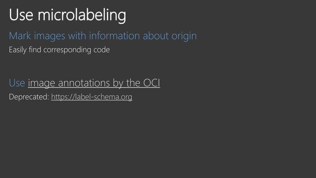 Lessons Learned From Running Docker In Production Ppt