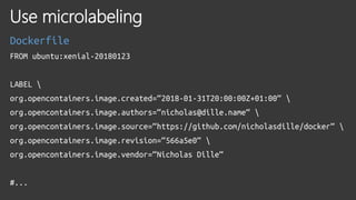 Lessons Learned from running Docker in production | PPT