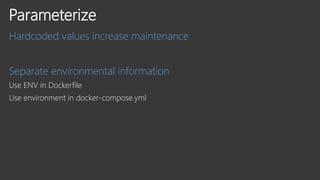 Lessons Learned from running Docker in production | PPT
