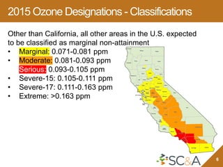2015 Ozone Standard Nonattainment Areas | PDF