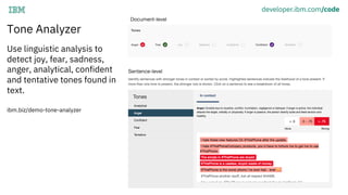 IBM Cloud Treehacks Tech Talk | PDF