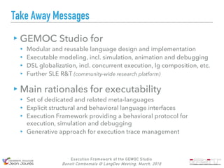 Execution Framework of the GEMOC Studio | PDF