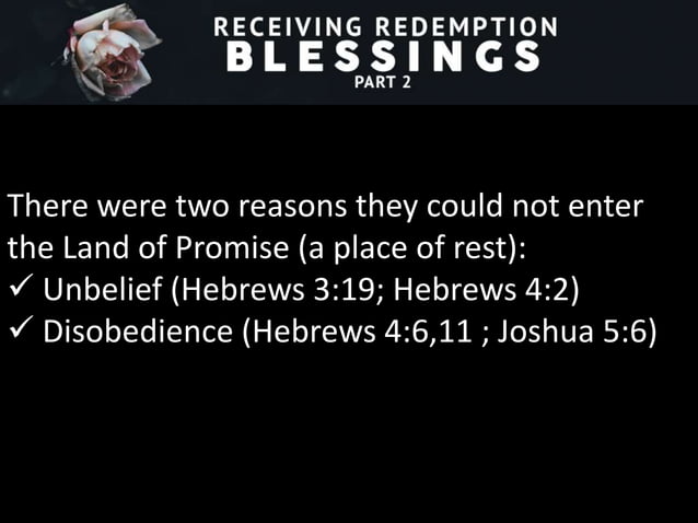 Part-2: Receiving Redemption Blessings | PPTX | Christianity | Religion ...