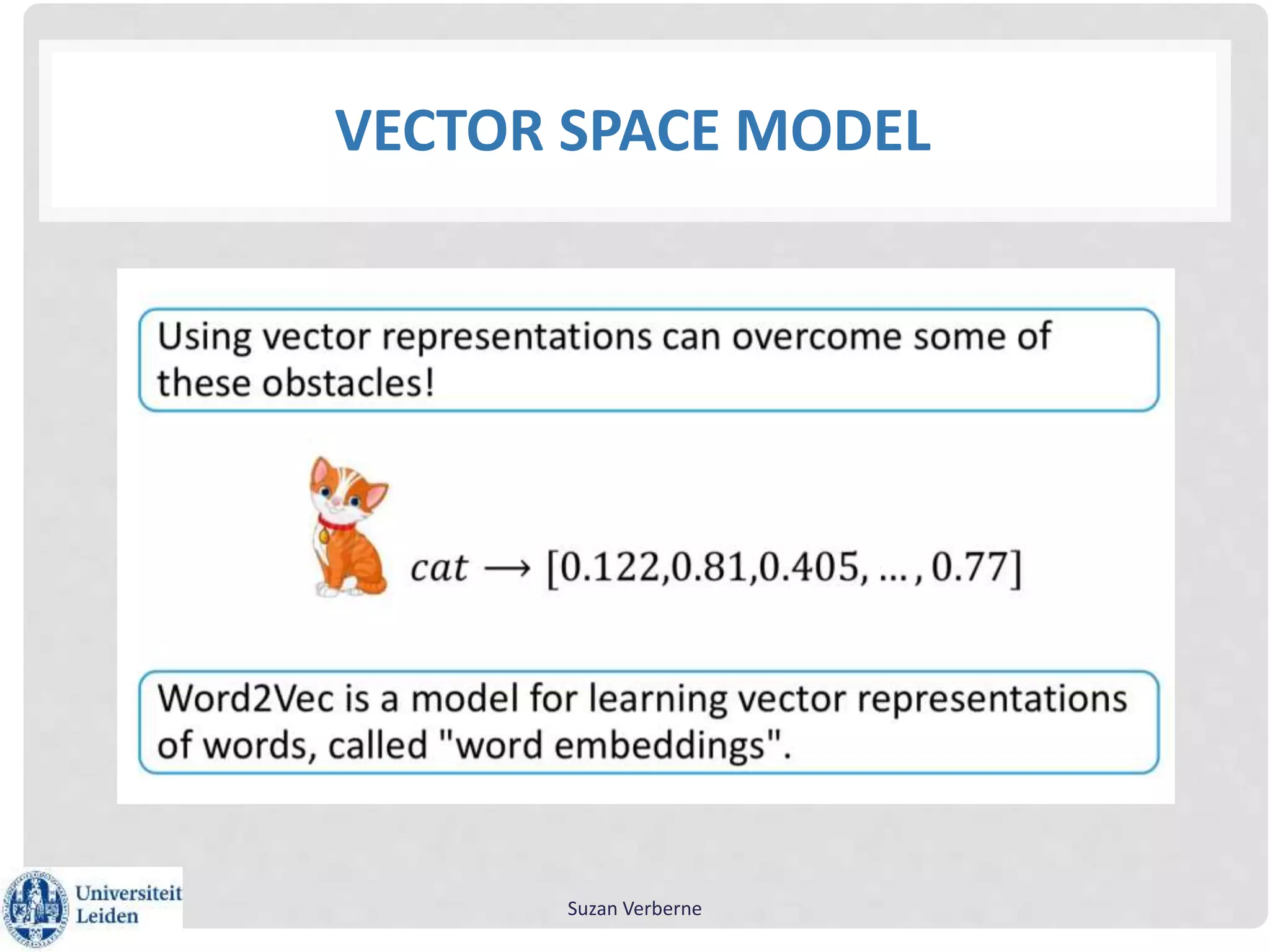 Tutorial on word2vec | PPTX