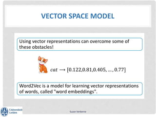 Tutorial on word2vec | PPTX