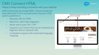 Integrate CMS Content Into Lightning Communities with CMS Connect | PDF