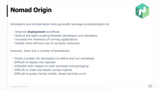 Easy and Flexible Application Deployment with HashiCorp Nomad | PPT