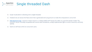 Tech Talk - Overview of Dash framework for building dashboards | PPT