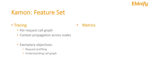Monitoring Akka with Kamon 1.0 | PPT