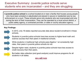 Measuring Educational Opportunity in Juvenile Justice Schools | PPT