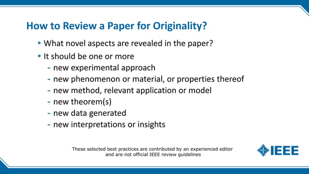 Reproducible Research And Best Practices For Paper Review Ppt