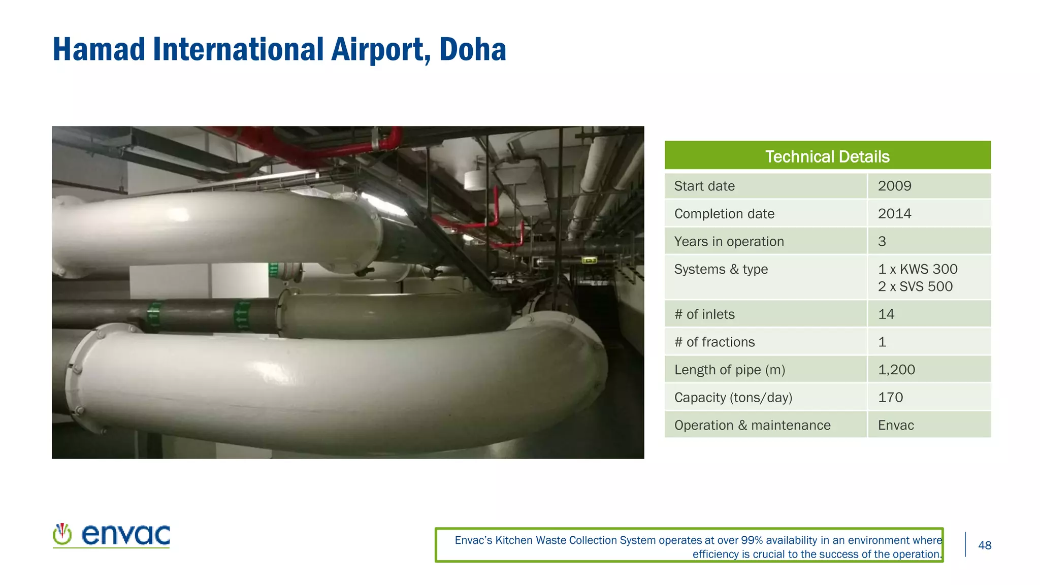 Envac's Pneumatic Waste & Linen Collection System | PDF