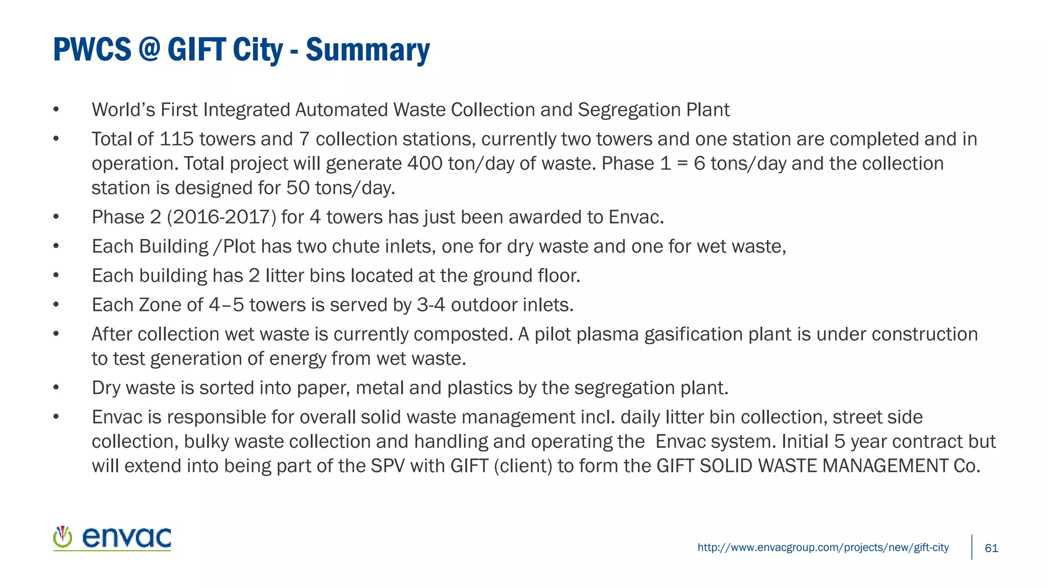 Envac's Pneumatic Waste & Linen Collection System | PDF