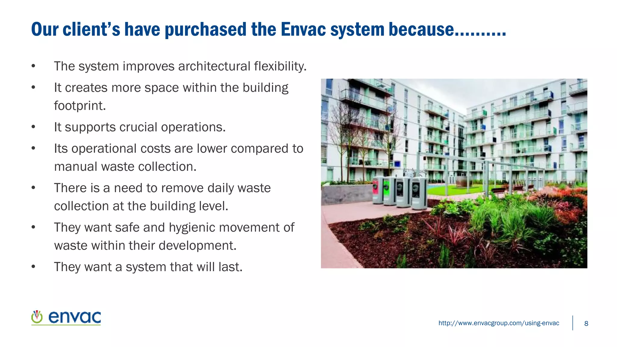 Envac's Pneumatic Waste & Linen Collection System | PDF