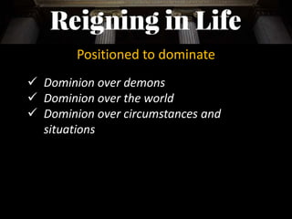 Reigning in Life | PPT