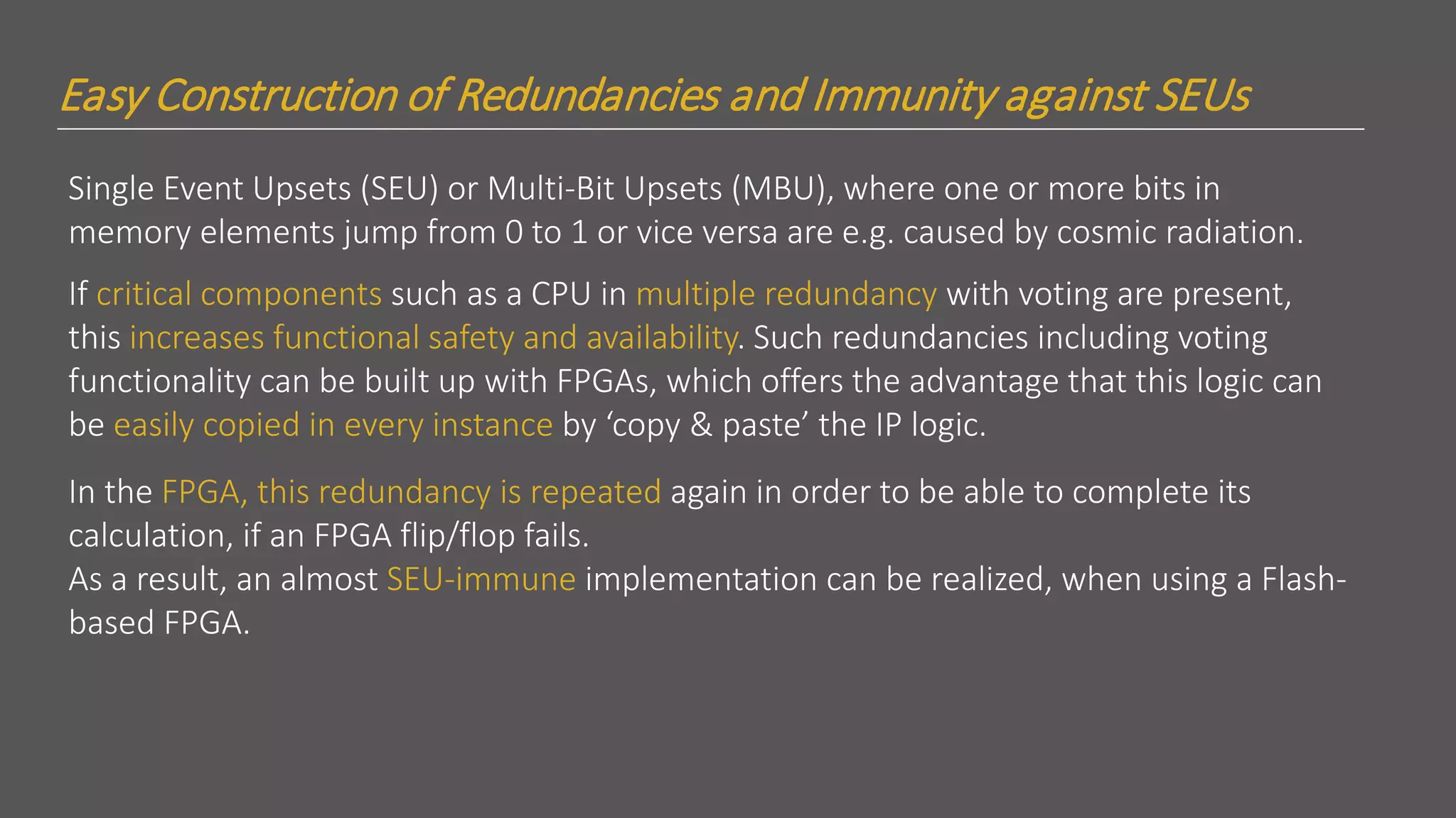 5 Things to Know about FPGAs in Safety-Critical Environments | PDF