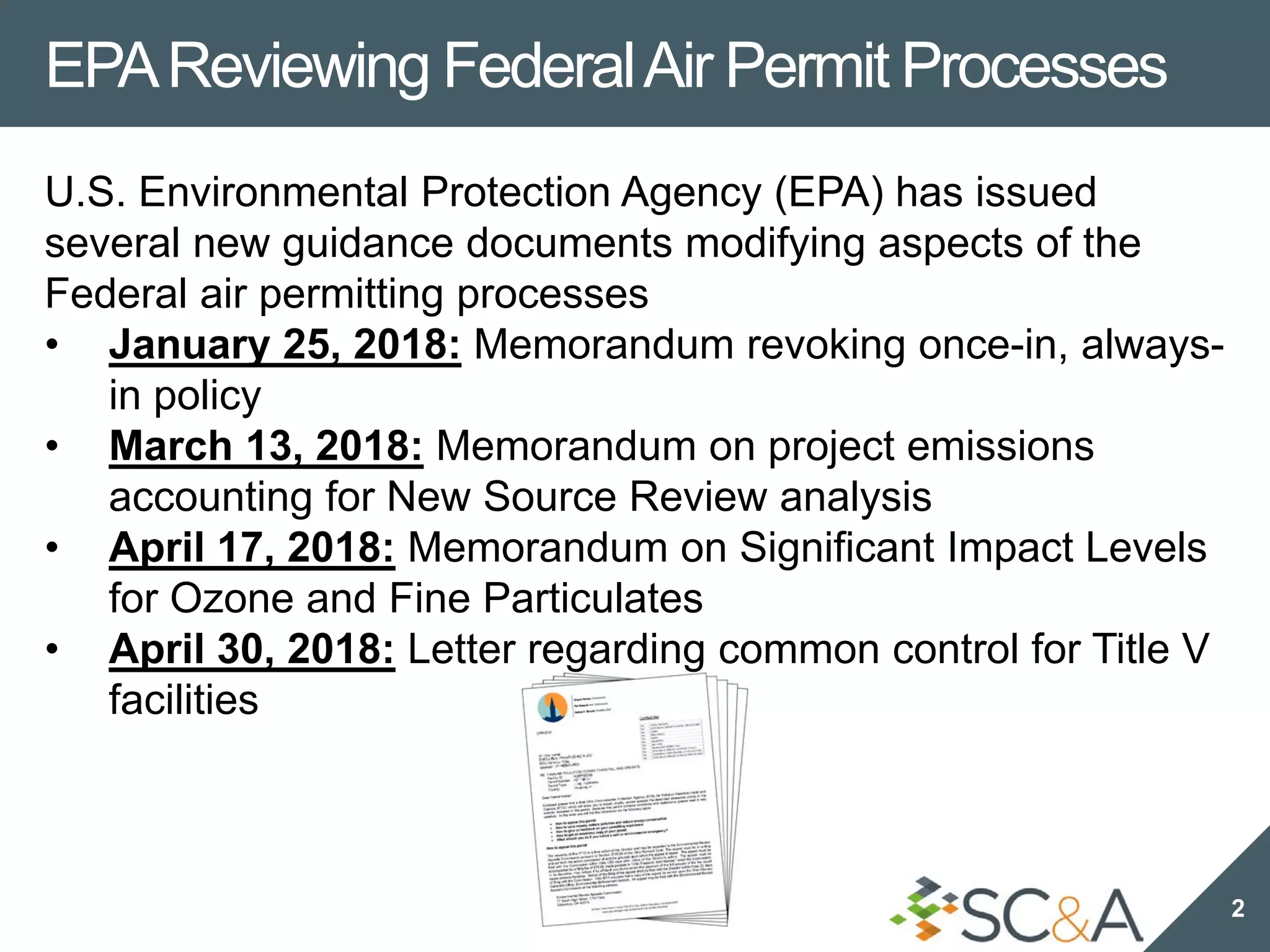 Air Permit Review Changes | PPT