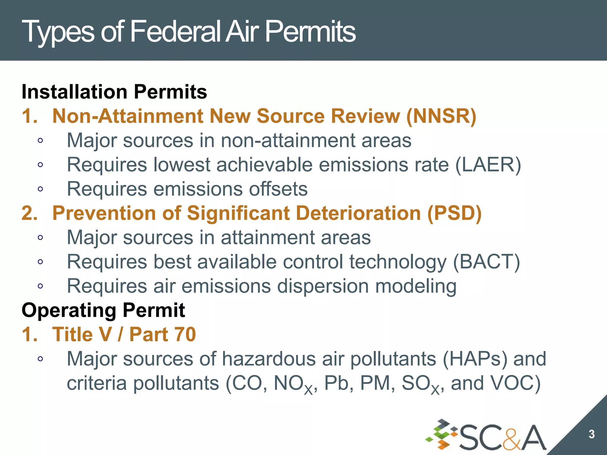 Air Permit Review Changes | PPT