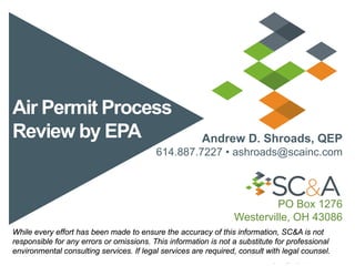 Air Permit Review Changes | PPT