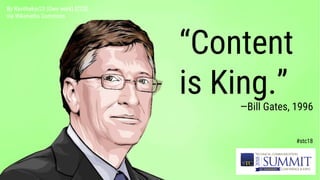 Dethrone the Content King! Culture is the True King! | PPT