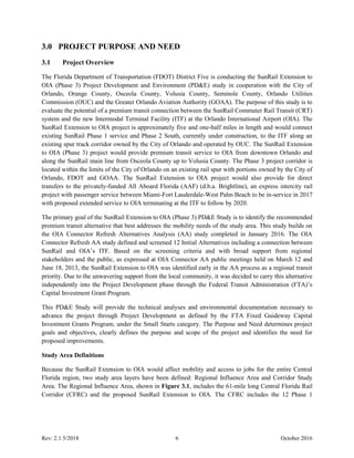 SunRail Extension to OIA Preliminary Report | PDF