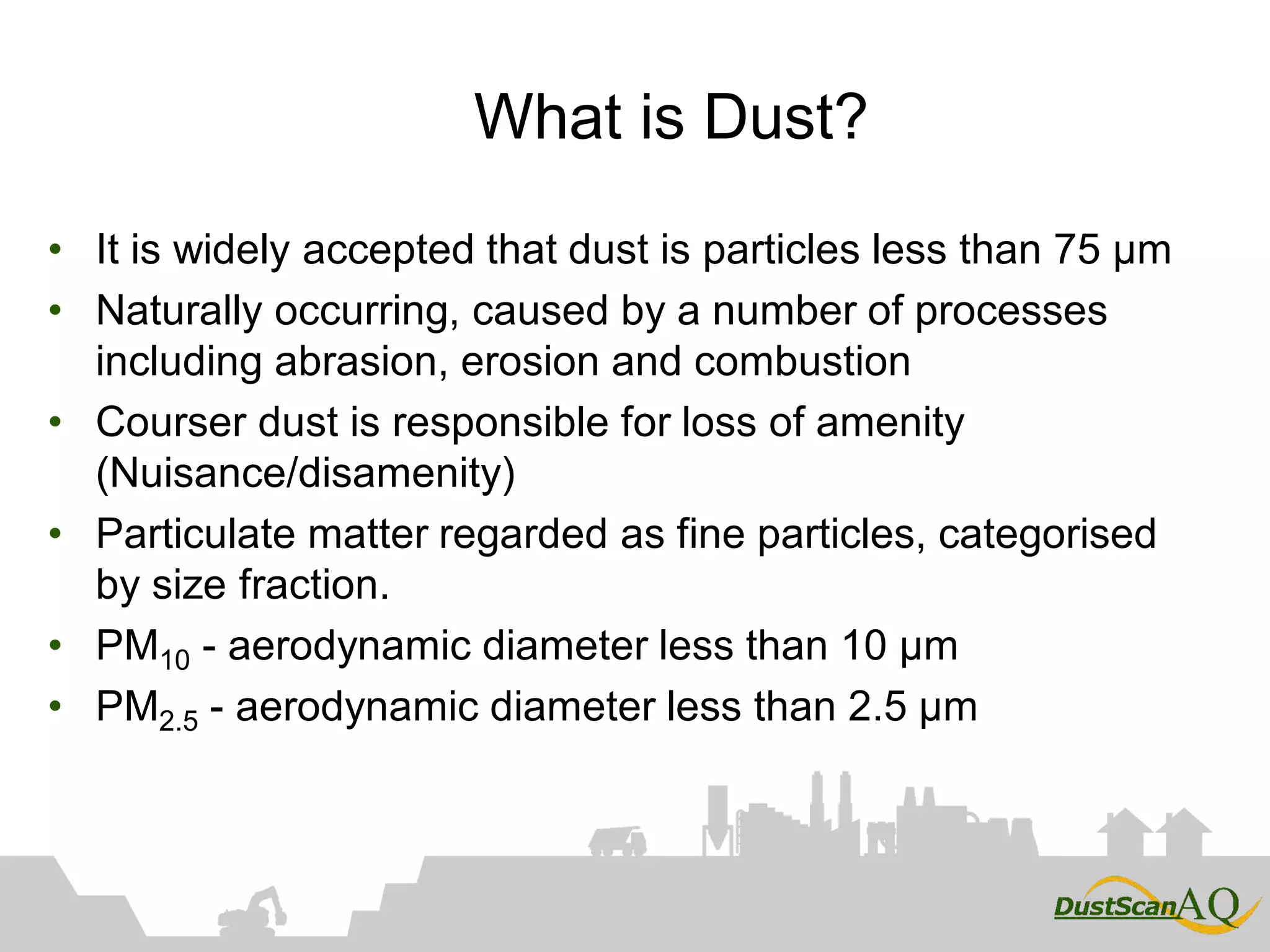 What is in my dust? - Andrew Green | PDF