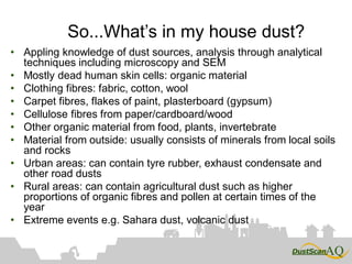 What is in my dust? - Andrew Green | PPT