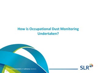 Occupational Dust Monitoring at Material Recycling Facilities - Phoebe ...