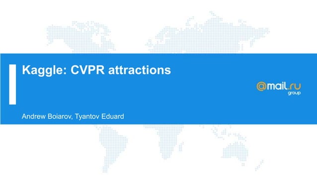 Kaggle Google Landmark recognition | PPT