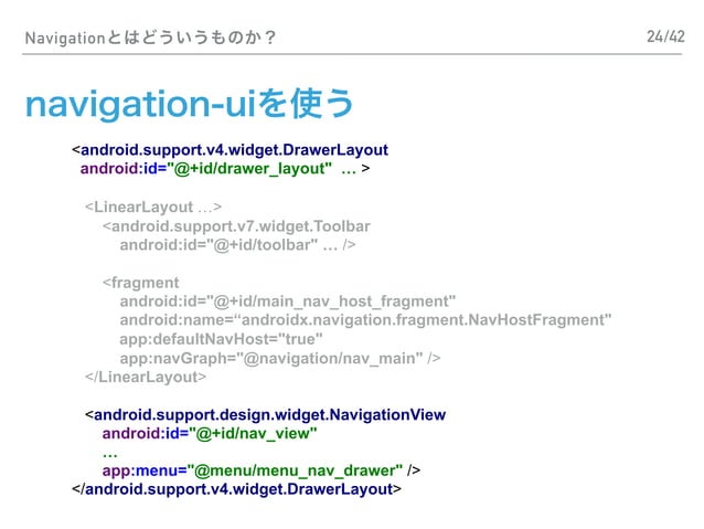 Navigation Architecture Component | PPT Navigation Architecture Component | PPT
