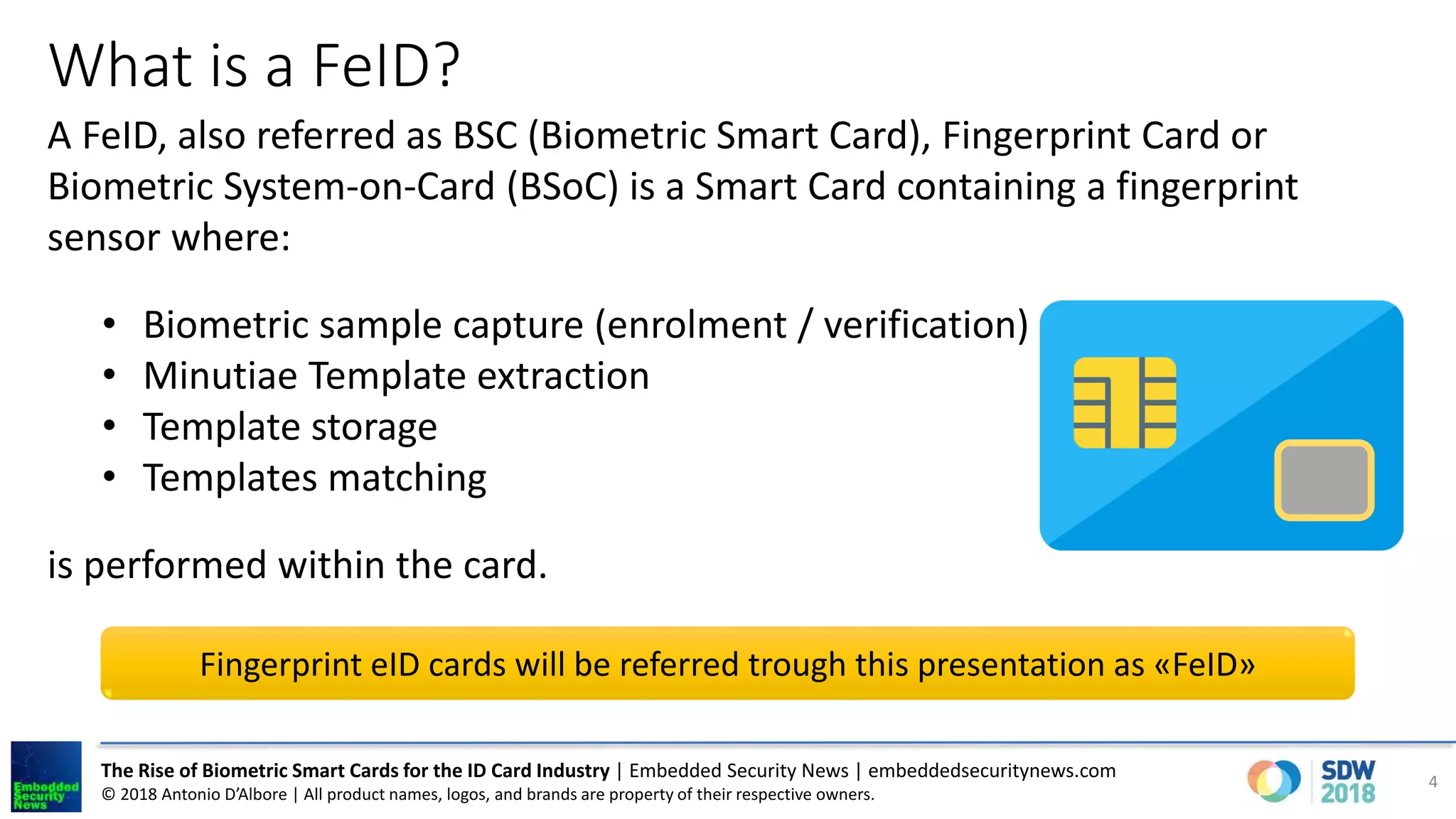 The Rise of Biometric Smart Cards for the ID Card Industry | PDF
