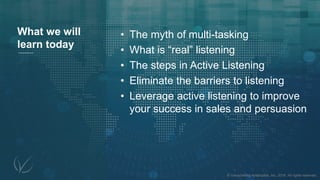 Increase Your Persuasive Skills by Tuning In | PDF