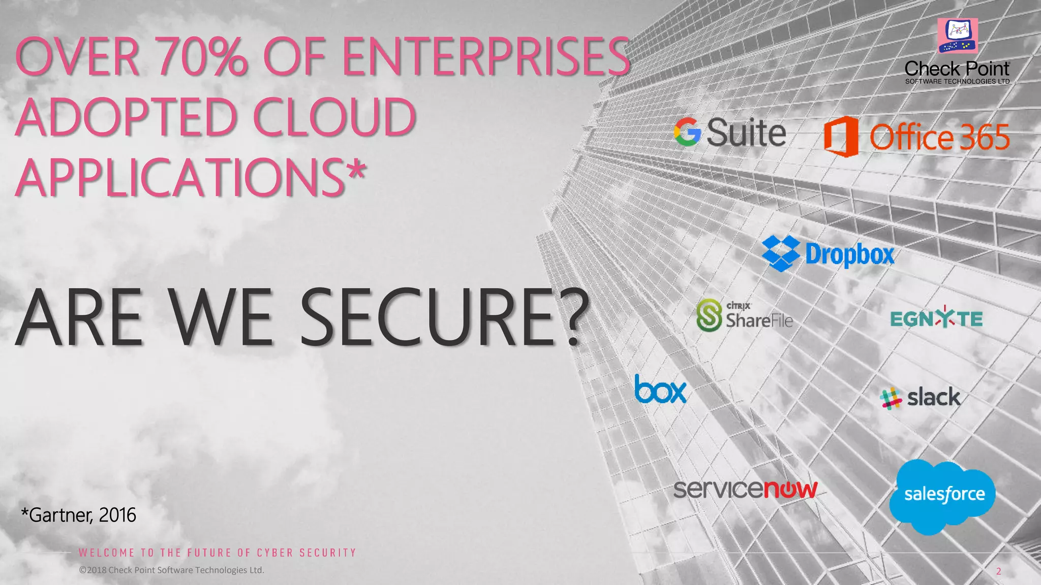 2018 06 Presentation Cloudguard SaaS de Checkpoint | PDF