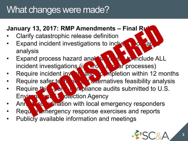 Risk Management Plan Changes | PPT